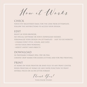 Editable Welcome Sign, Menu and Place Cards Templates - Light Blue ...