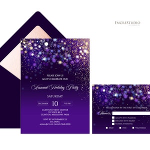 Editable Company Party Invitation Template - Annual Party Invitation ...