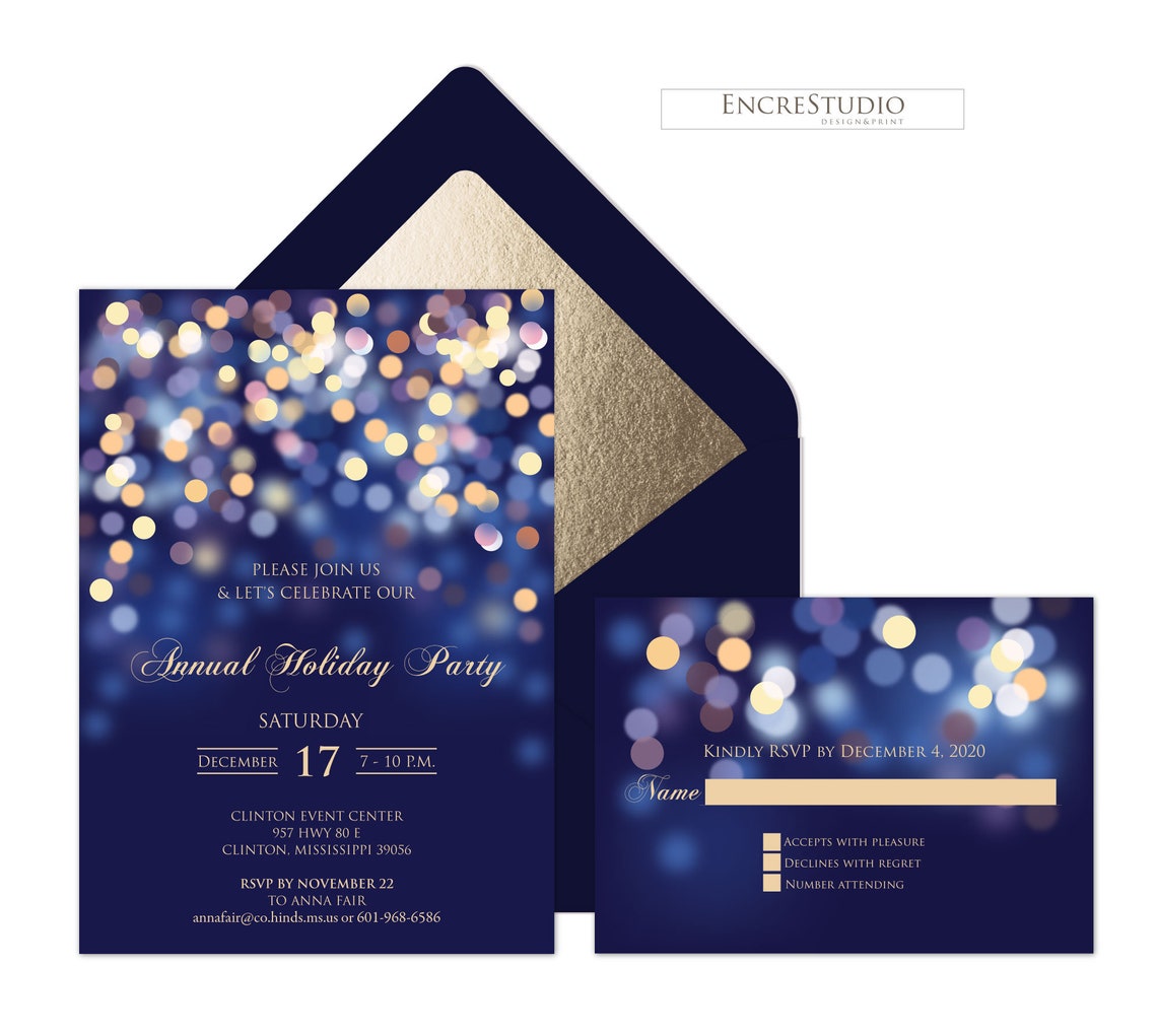 Editable Annual Company Party Invitation Corporate Invitation - Etsy