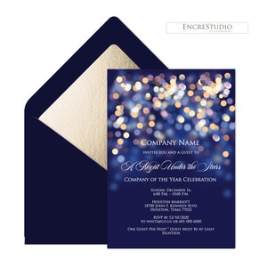 Editable Company Party Invitation Template, Anniversary Poster, Welcome ...
