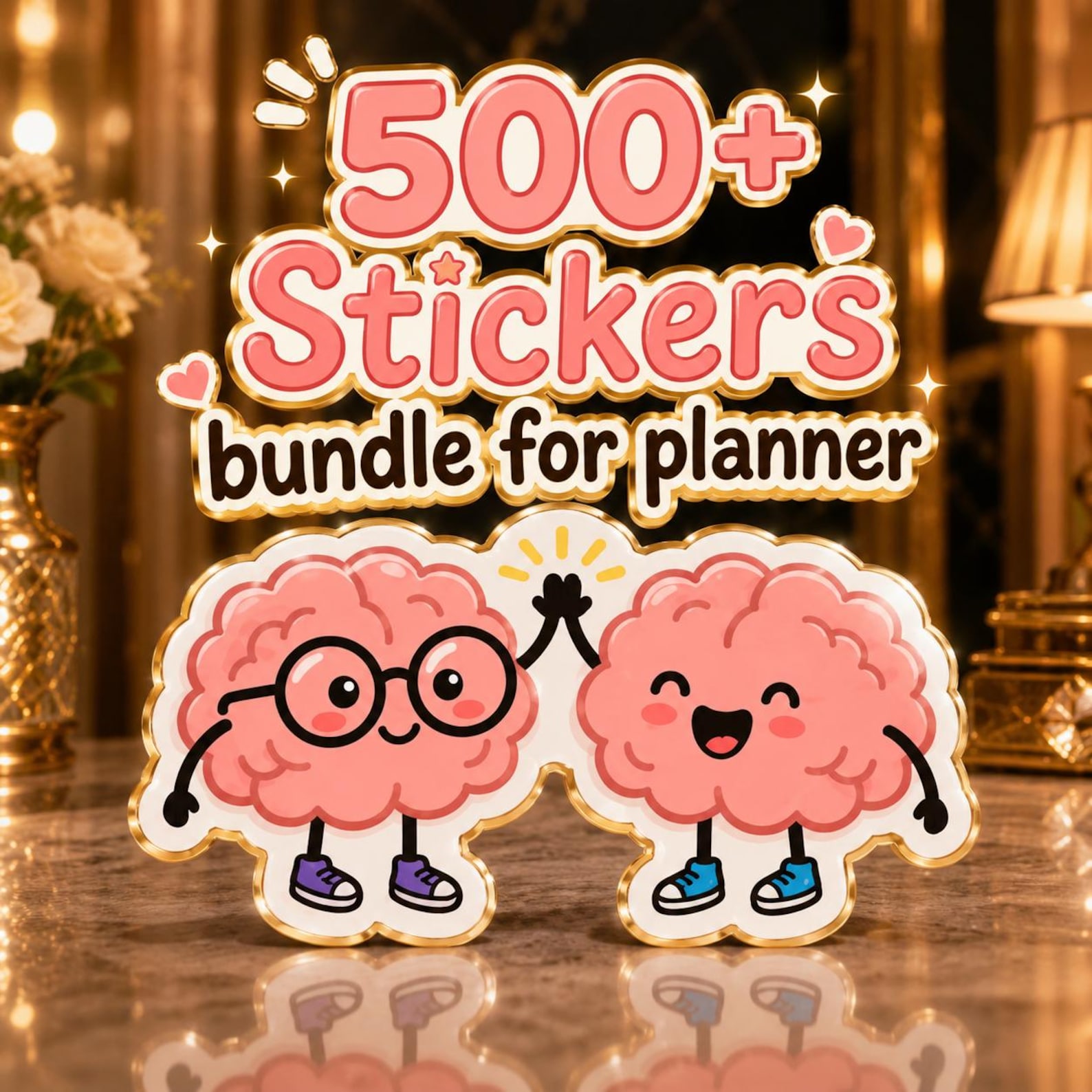 500+ Digital Planner Stickers Bundle-printable Planner Stickers PNG/PDF ...