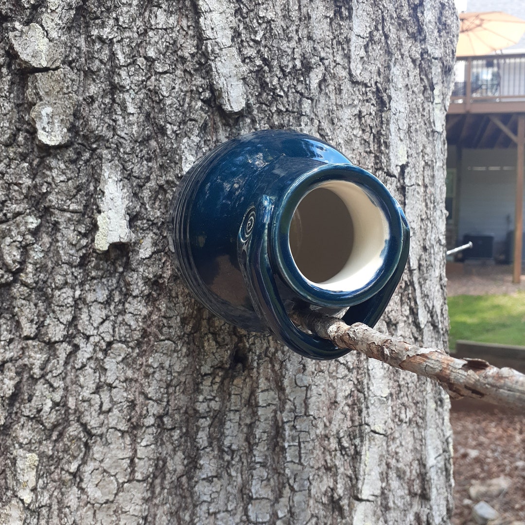 Pottery Bird Bottle - Etsy