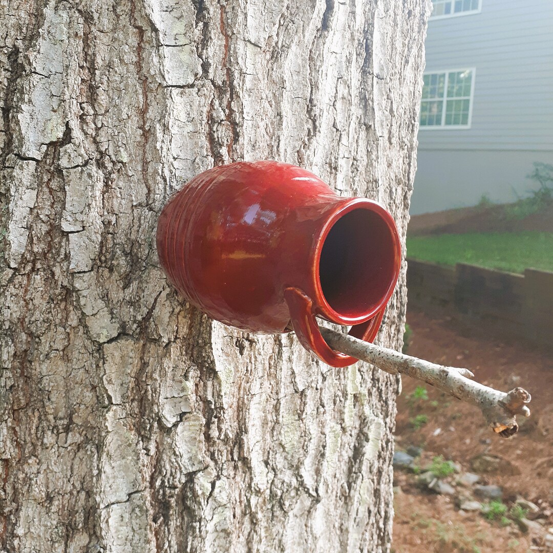 Pottery Bird Bottle - Etsy