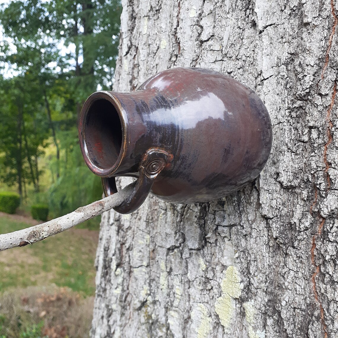 Pottery Bird Bottle - Etsy
