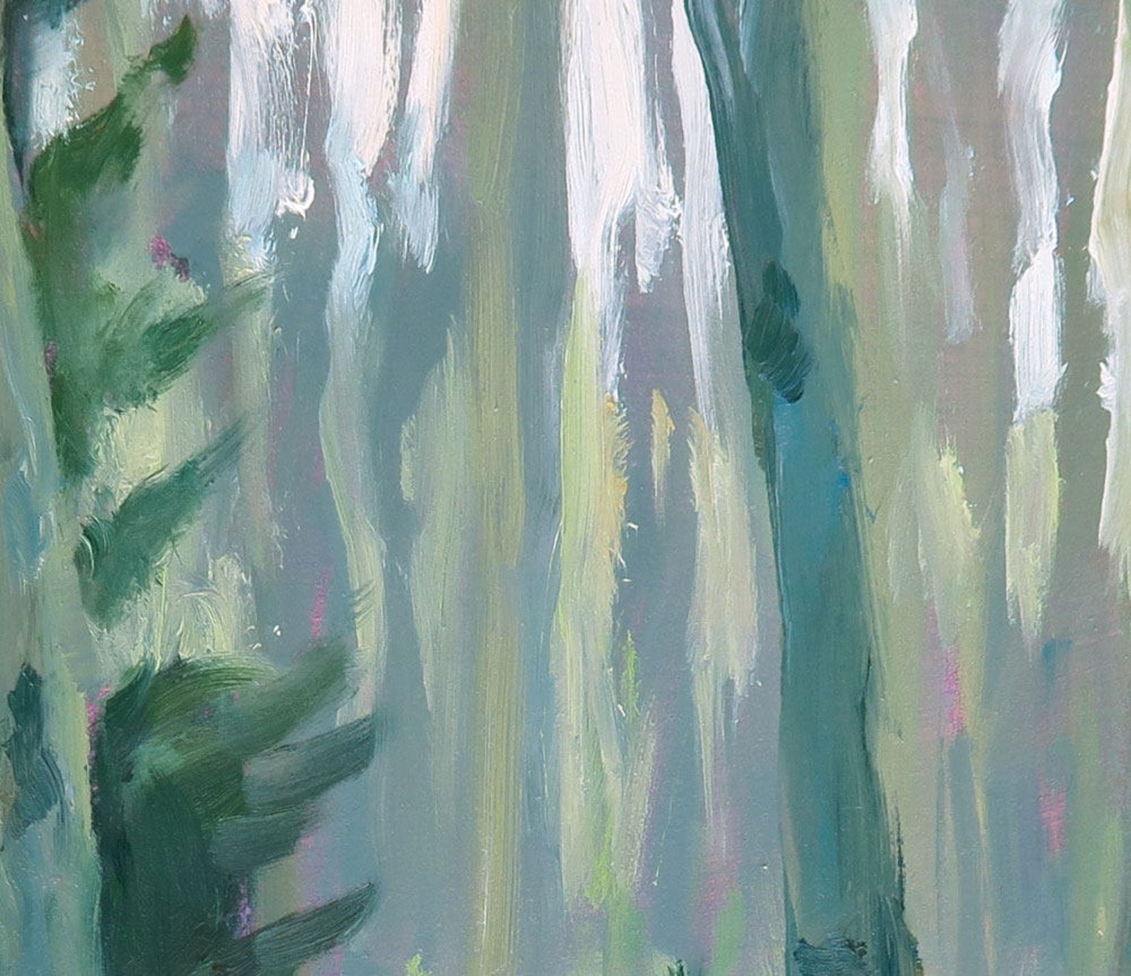 Morning Dawning in the Enchanted Forest (plein Air Painting, Aspen ...