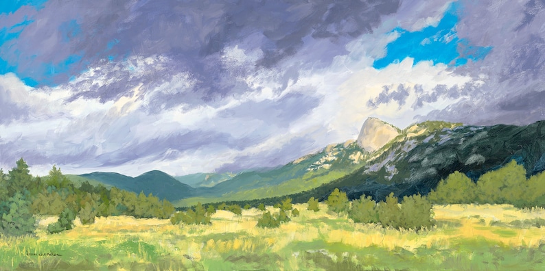 Philmont Fine Art PRINT 'old Friend - the Tooth of Time' New Mexico ...