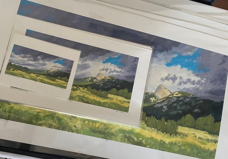 Philmont Fine Art PRINT 'old Friend - the Tooth of Time' New Mexico ...
