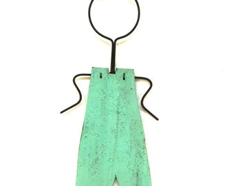 Metal Stick Figure Sculpture - Etsy