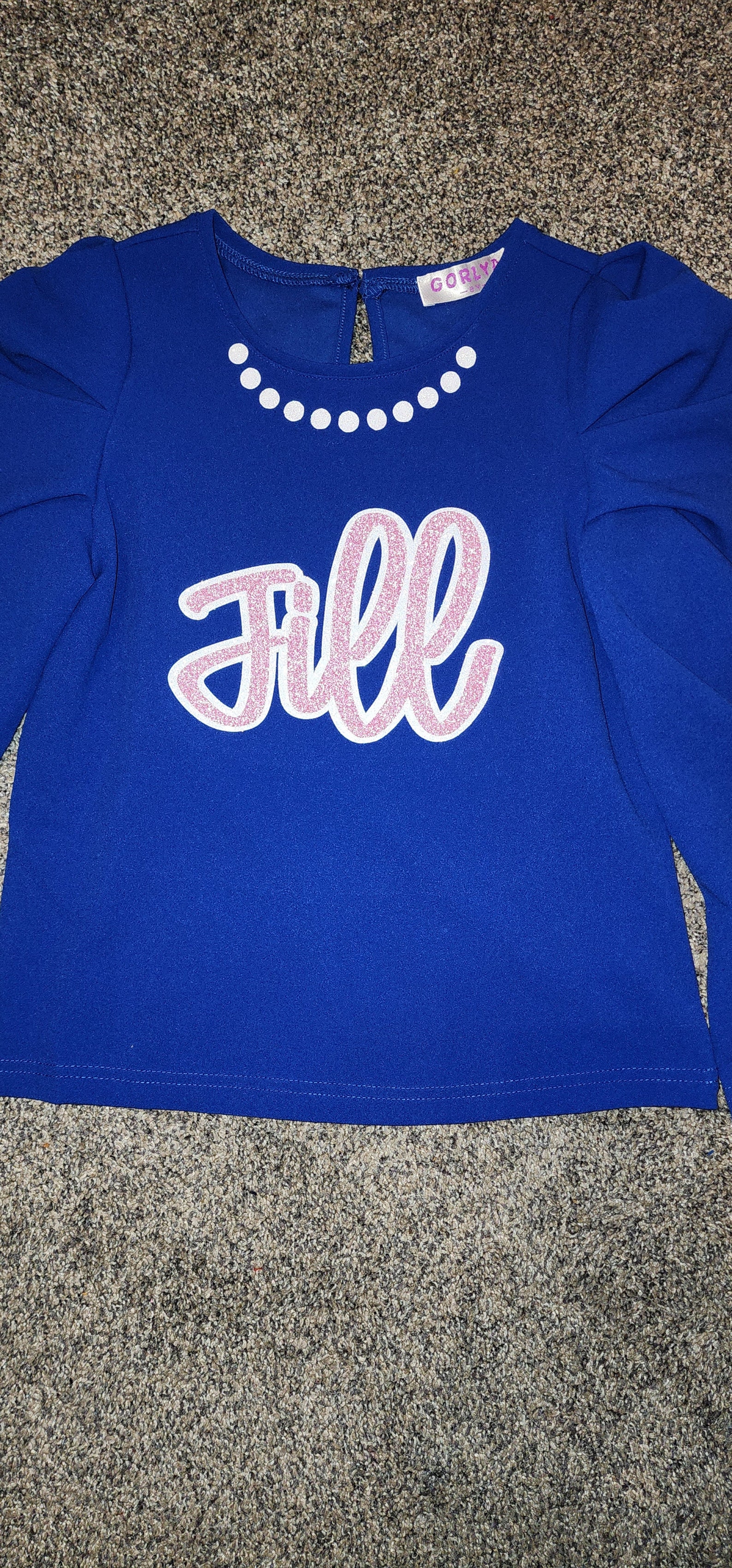 I Am a JILL, Jack and Jill Girls Glitter Design, JJOA, Jack and Jill ...