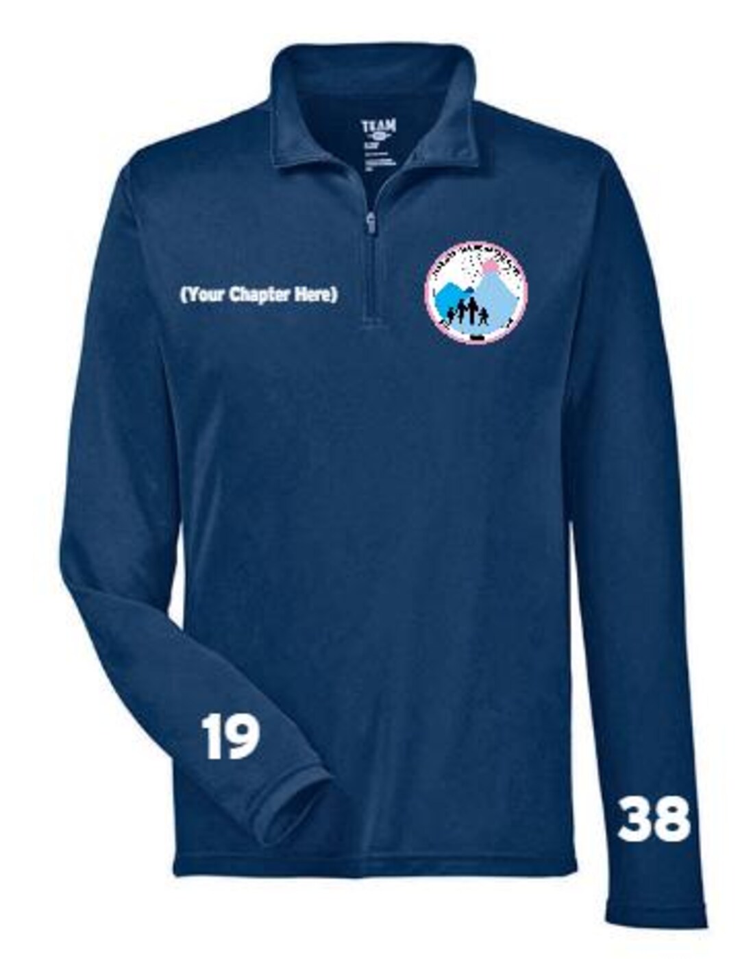 New Jack and Jill Half Zip Light Weight Women's Sweatshirt, Half Zip Tops, 1938 Half Zips - Etsy