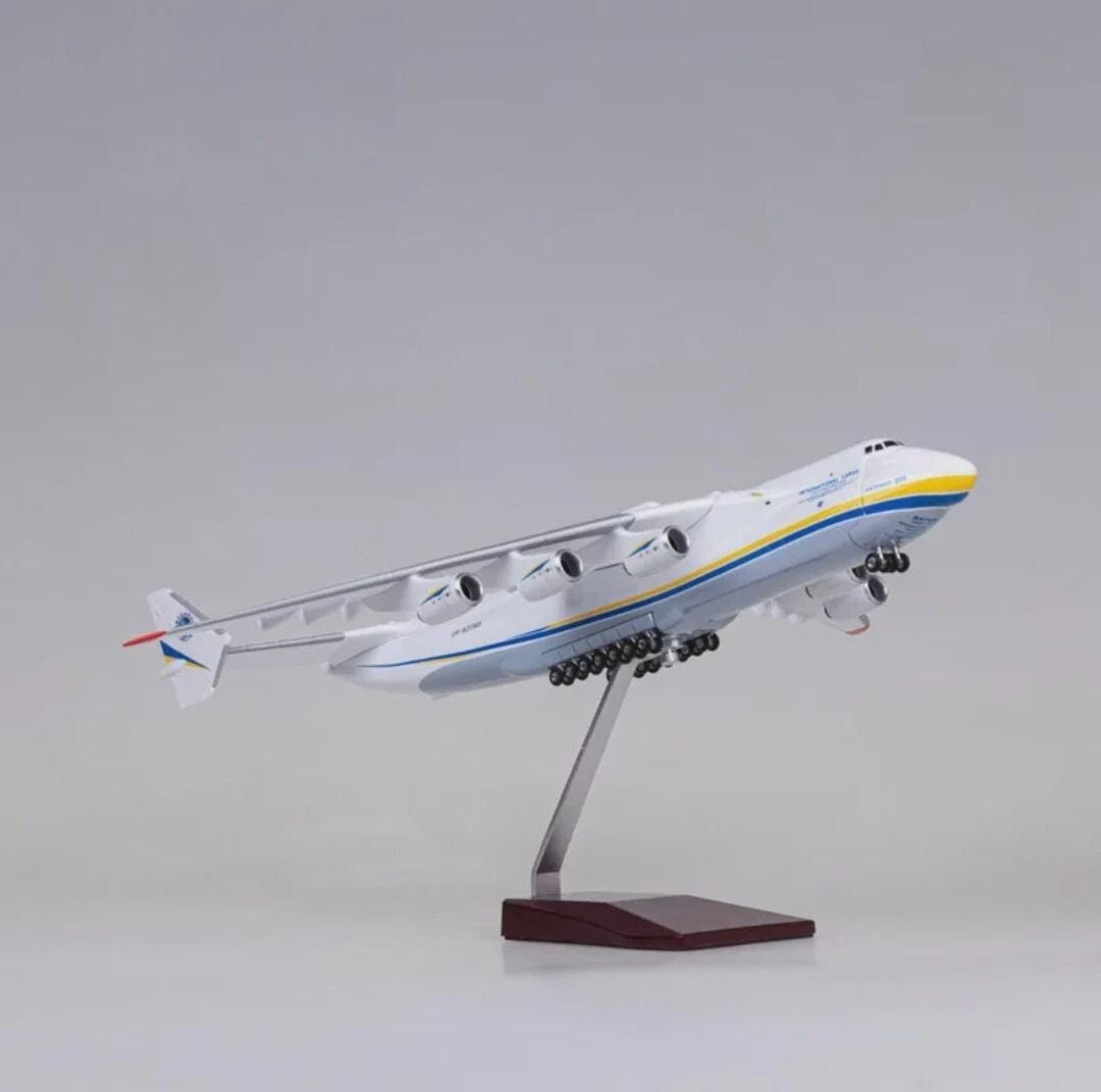 1,200 Antonov AN-225 Mriya L Large Model Airplane – Die-cast ...