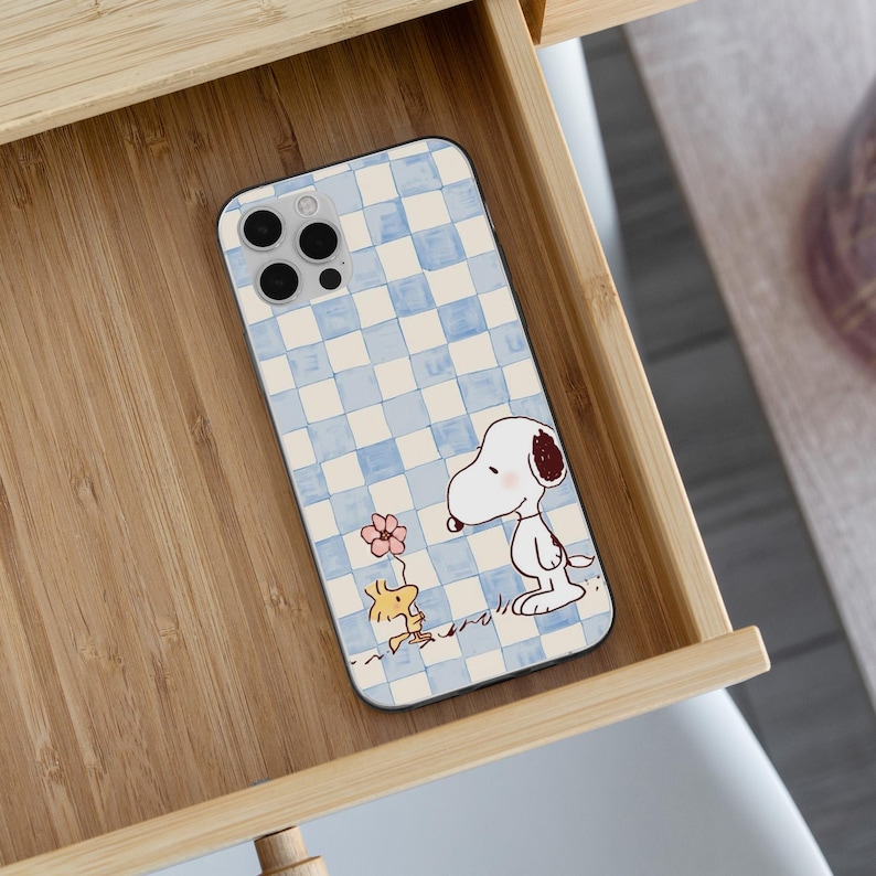 Snoopy Phone Case Woodstock Dog Cartoon Cover for iPhone 17 16 15 14 13 ...