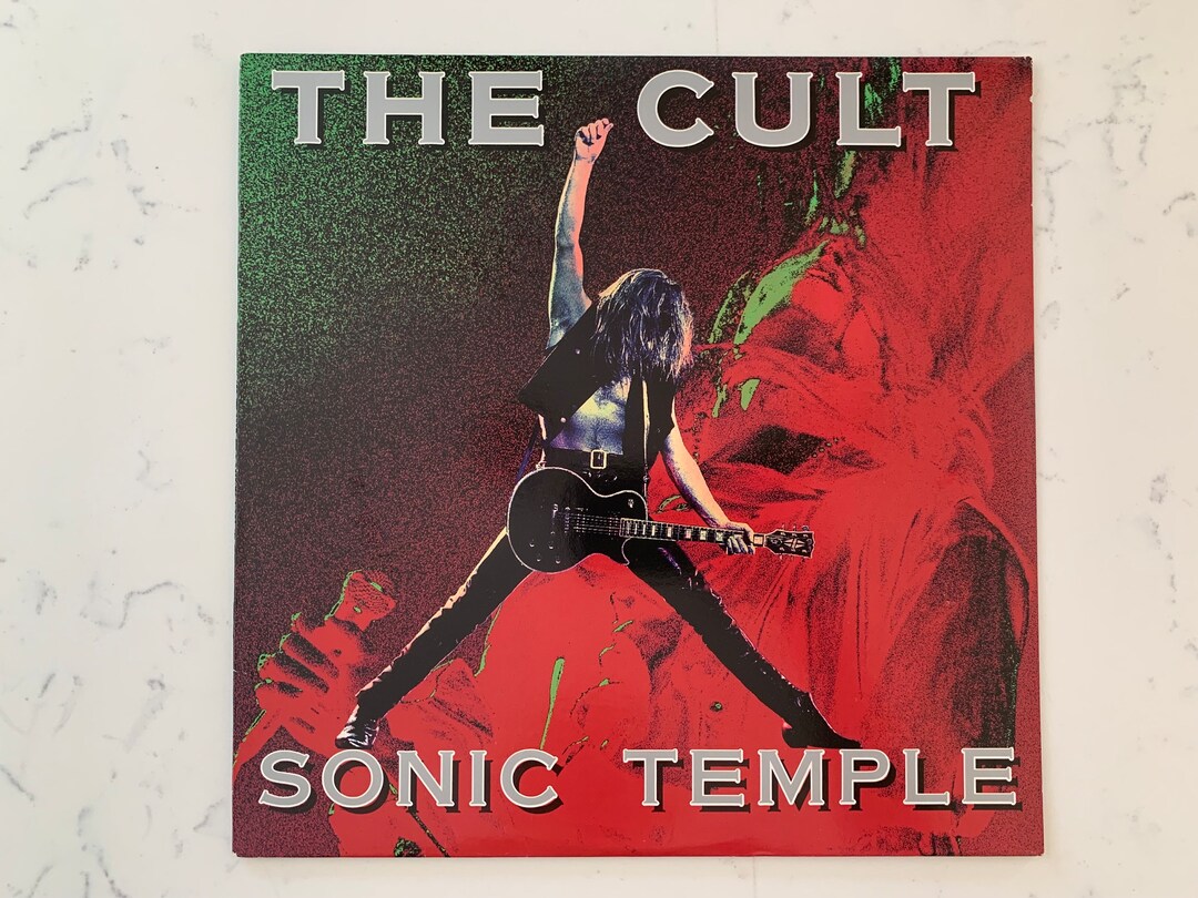 The Cult Sonic Temple, Sire SRC 1-25871, 1989 Hard Rock Records ...