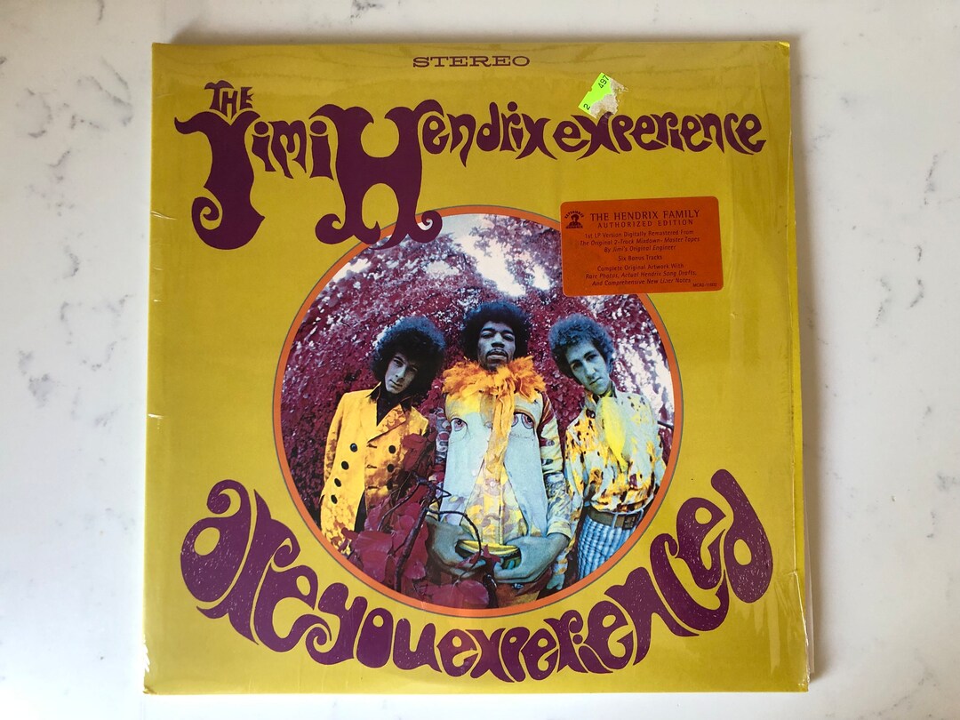 The Jimi Hendrix Experience Are You Experienced 180 Gram 2LP Set 1997 Rare Numbered Jimi Hendrix ...