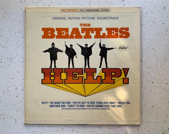 The Beatles Help original Motion Picture Soundtrack Capitol Records ...