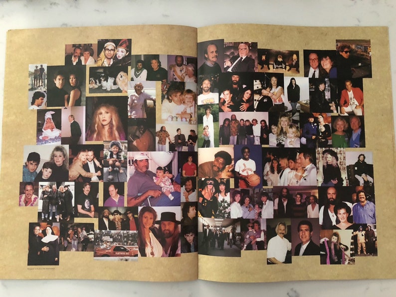 Fleetwood Mac World Tour 1990 Behind the Mask Book RARE Concert Program ...