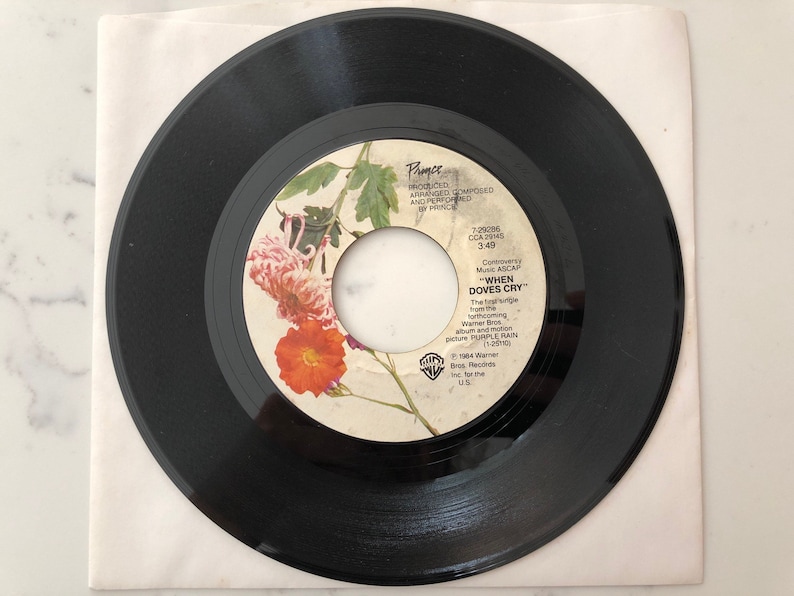Prince and the Revolution, When Doves Cry, 17 Days, 7 Inch, 1980’s ...