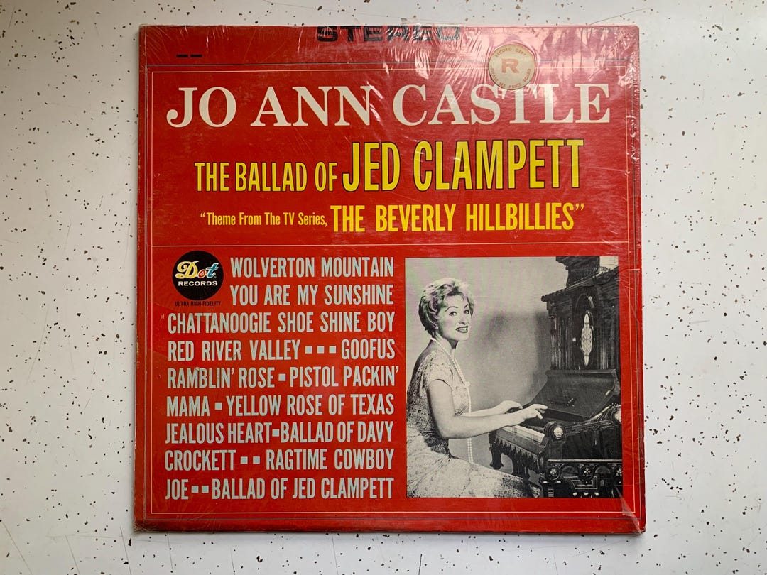 Jo Ann Castle the Ballad of Jed Clampett, Dot Records DLP 25511, Theme ...