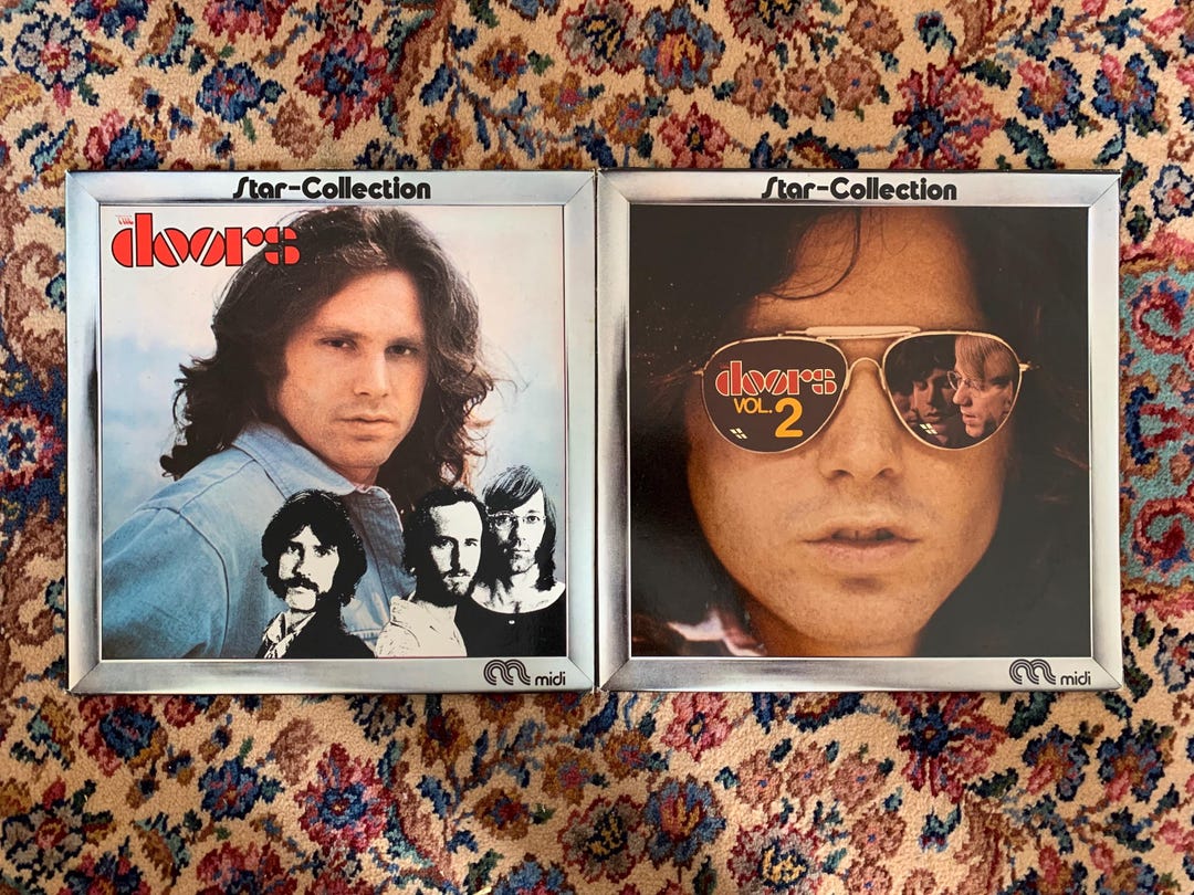 The Doors Star Collection, Volume 1 & Vol 2 Vinyl Record LP Star ...