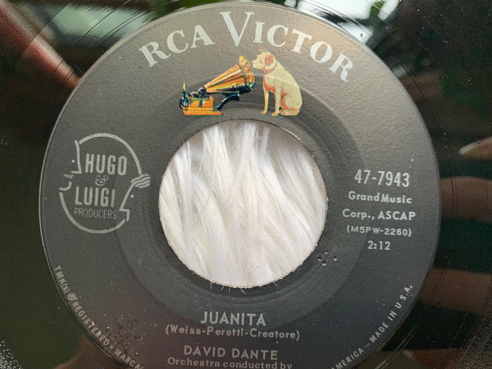David Dante, Juanita, Garden of Eden, RCA Victor 47-8056 Vintage Vinyl ...