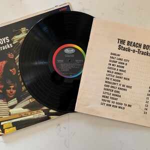 The Beach Boys Stack-o-tracks Capitol Records DKAO-2893, Original 1968 Surf Pop Rock Records ...