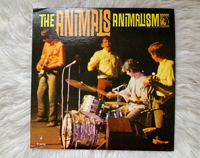 The Animals Animalism MGM Records E4414 Black Labels Psych Records ...