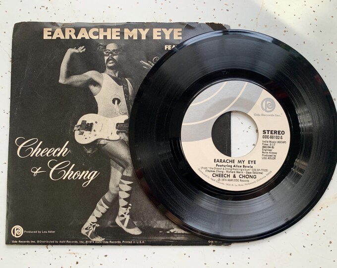 Cheech & Chong, Earache My Eye / Turn That Thing Down, Vintage Comedy ...