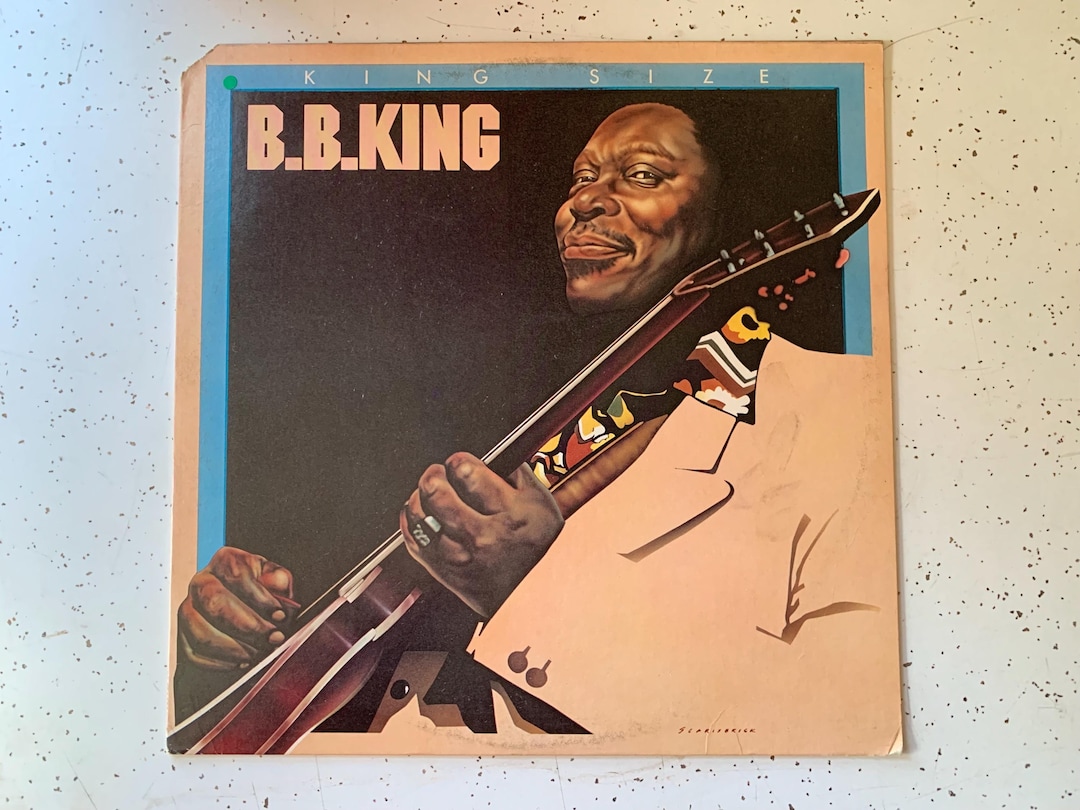 B.B. King, King Size, ABC Records AB-977, Original 1977 Electric Blues ...