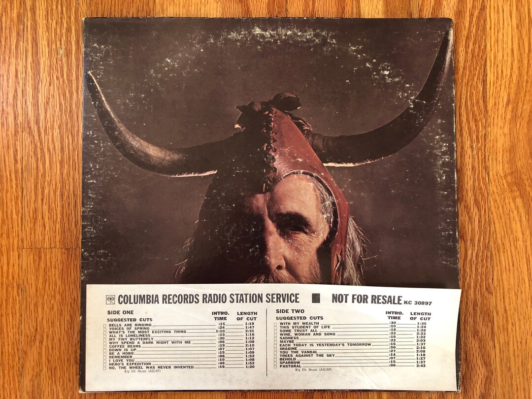 Moondog 2 PROMO Columbia KC 30897 1971 Classical Modern Record Rare ...