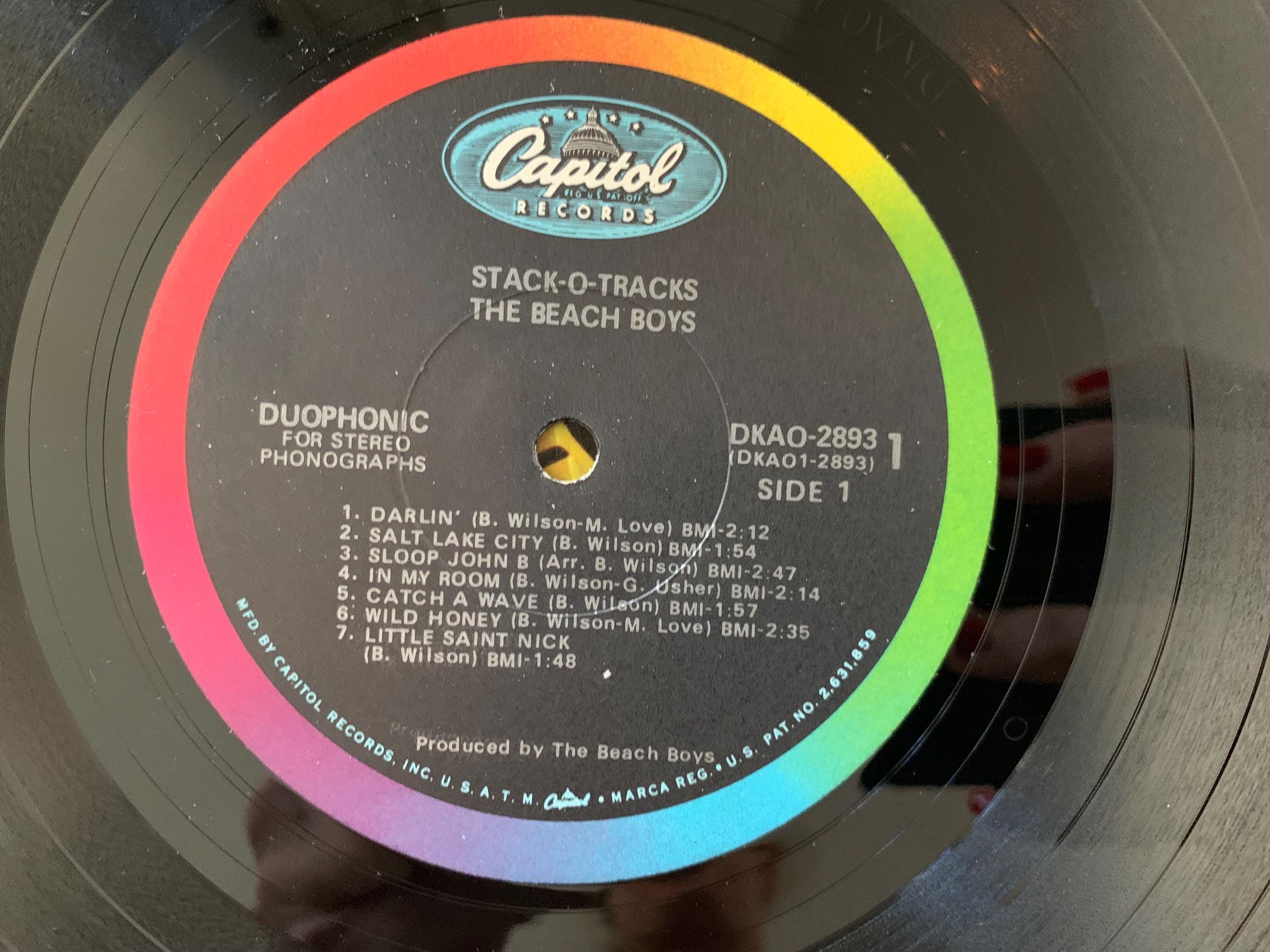 The Beach Boys Stack-o-tracks Capitol Records DKAO-2893, Original 1968 ...