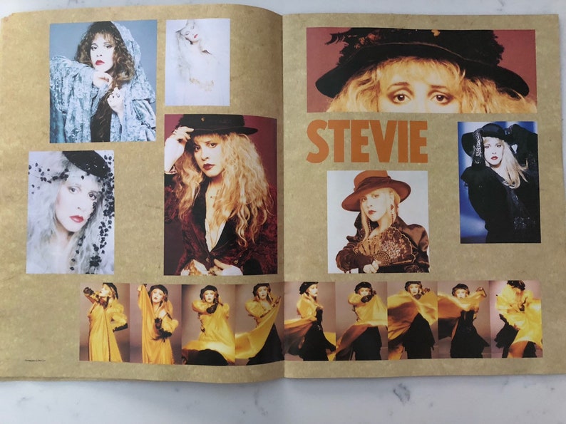 Fleetwood Mac World Tour 1990 Behind the Mask Book RARE - Etsy
