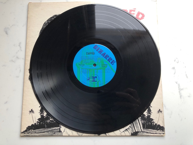Zapped Bizarre Records PRO 368 Vintage Psych Records Alice Cooper Frank ...