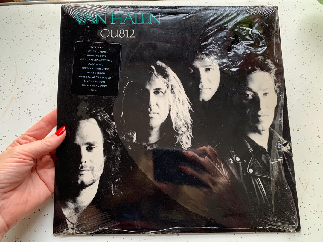 Van Halen OU812 Warner Bros. Records 9 25732-1 Vintage Vinyl Records ...