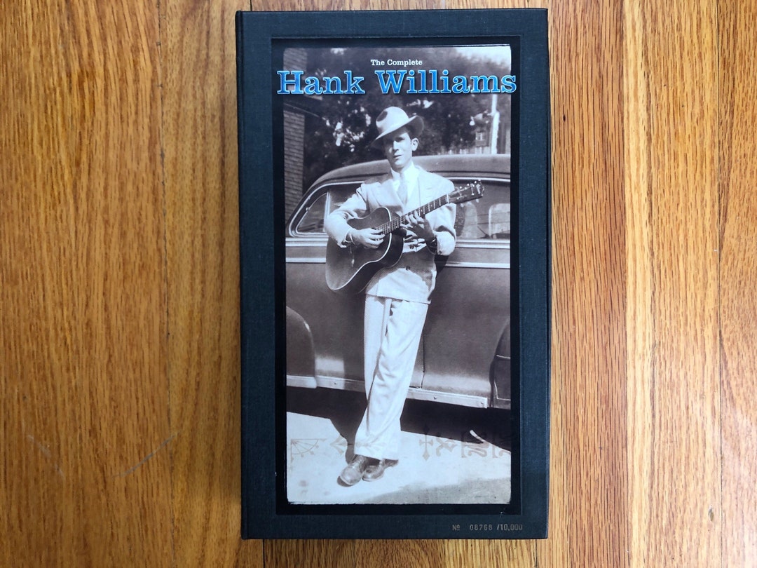 Hank Williams CD Box Set | Compete Box Set | 10 CDS 225 Recordings 2 ...