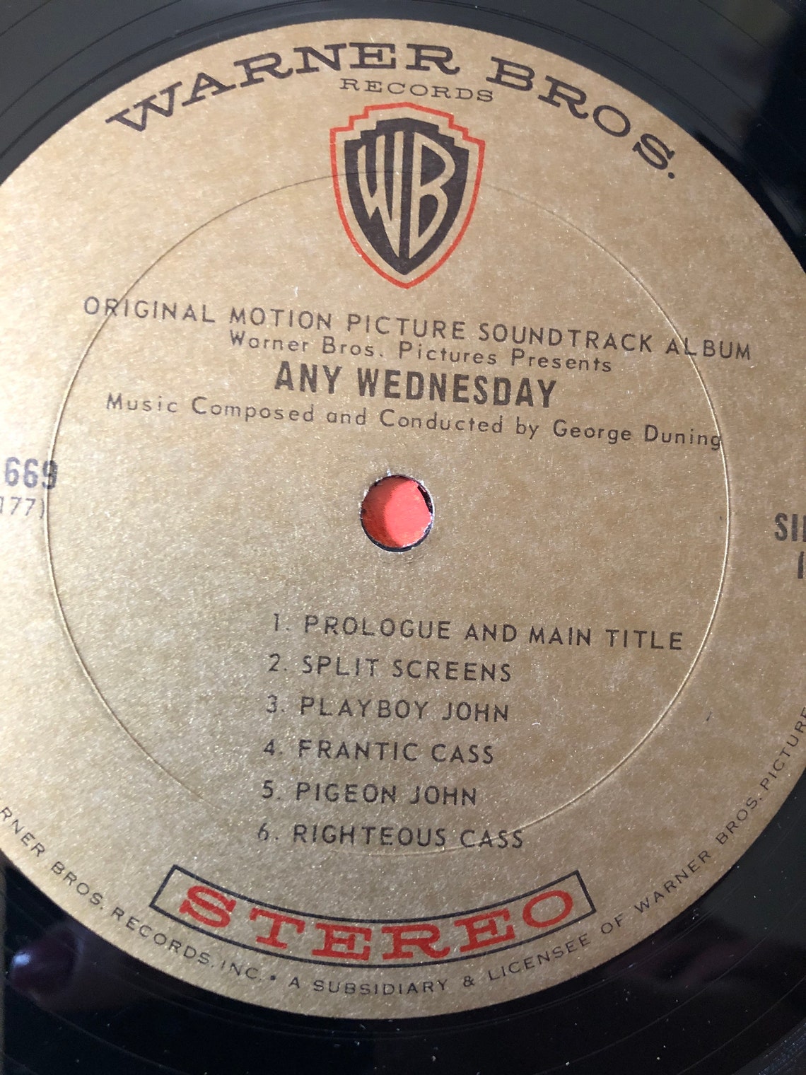 Any Wednesday Original Motion Picture Soundtrack Vintage - Etsy