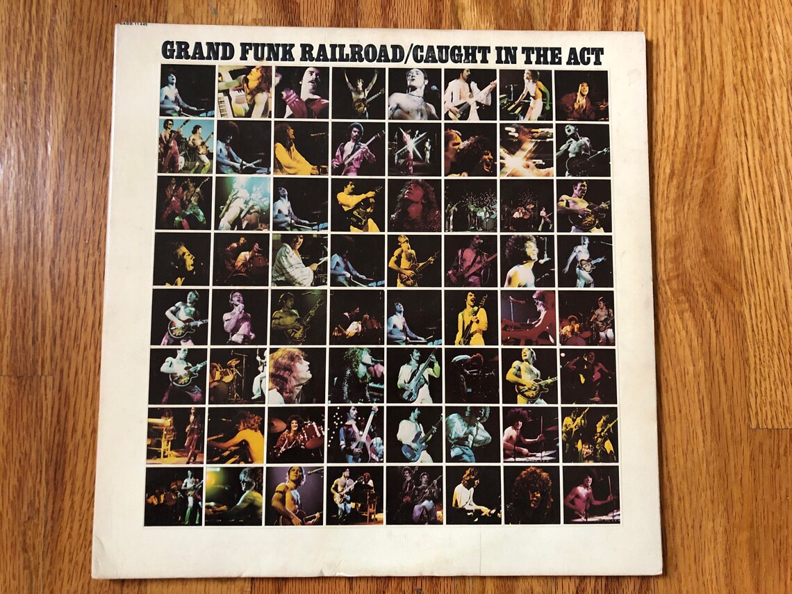 Grand Funk Railroad Caught in the Act 1975 Capitol Records | Etsy