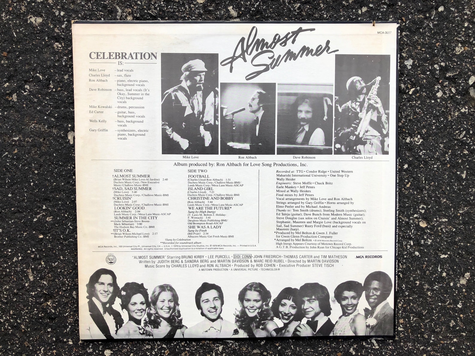 Celebration Almost Summer, Music From the Original Motion Picture Score ...