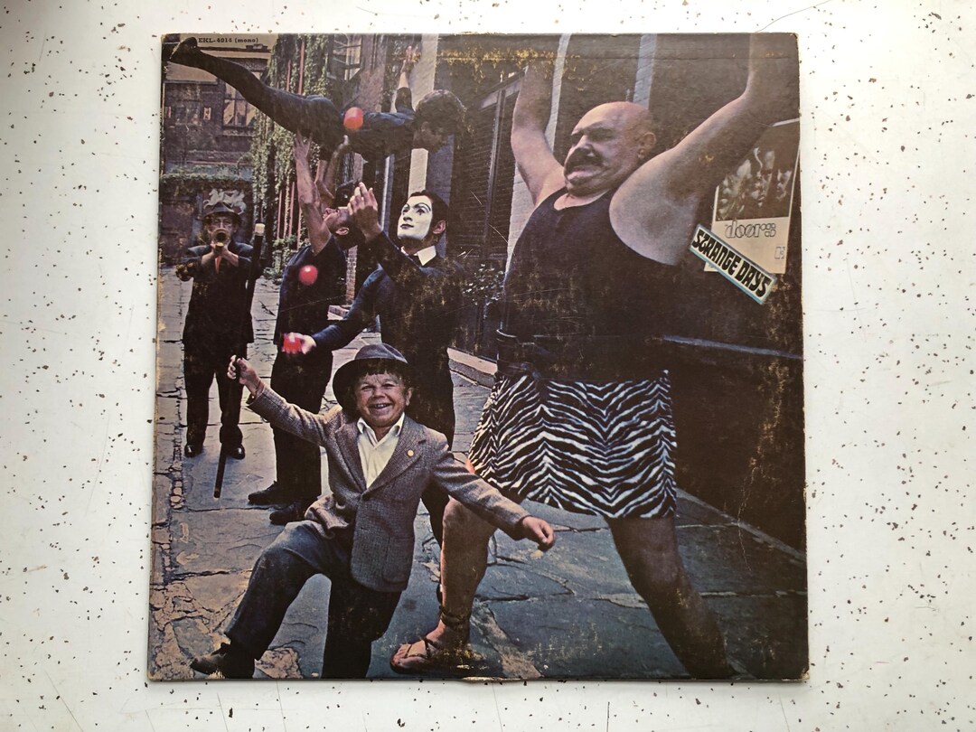 The Doors Strange Days Elektra Original 1967 CP Pitman Pressing Mono ...