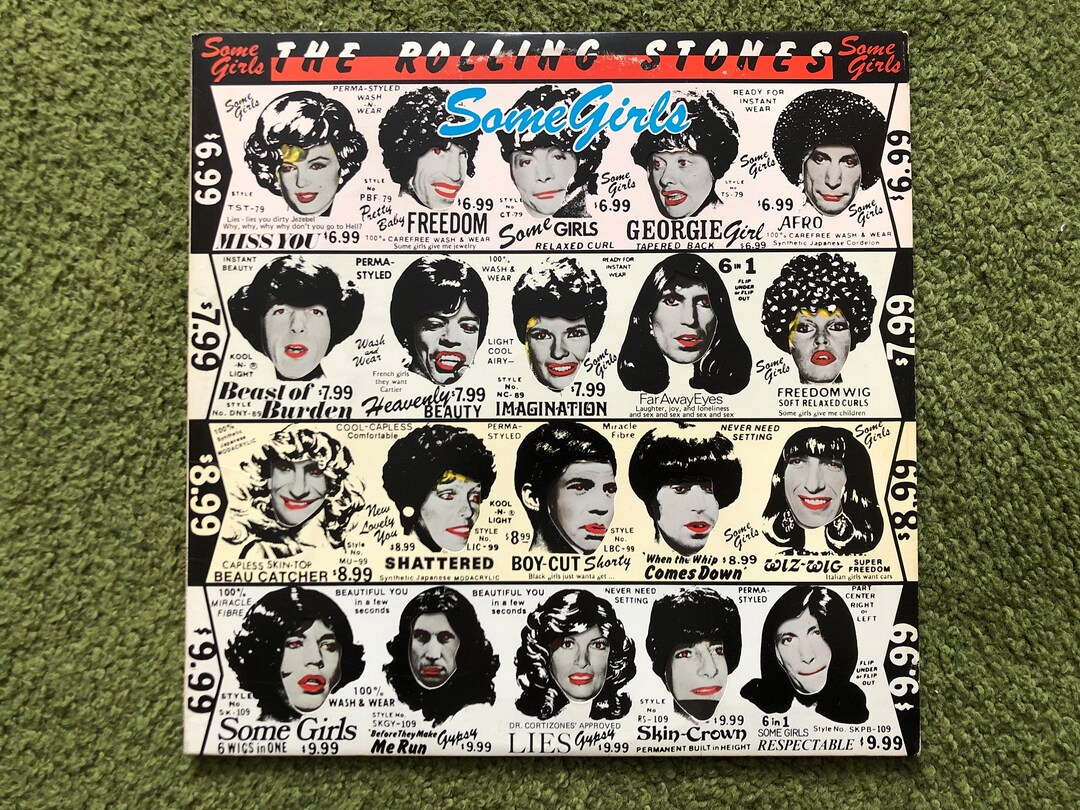 The Rolling Stones, Some Girls, Album Vintage Vinyl COC 39108 Die Cut ...