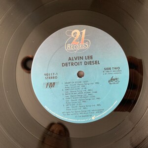 Alvin Lee & Co. in Flight, PROMO, in Shrink, and Detroit Diesel PROMO ...