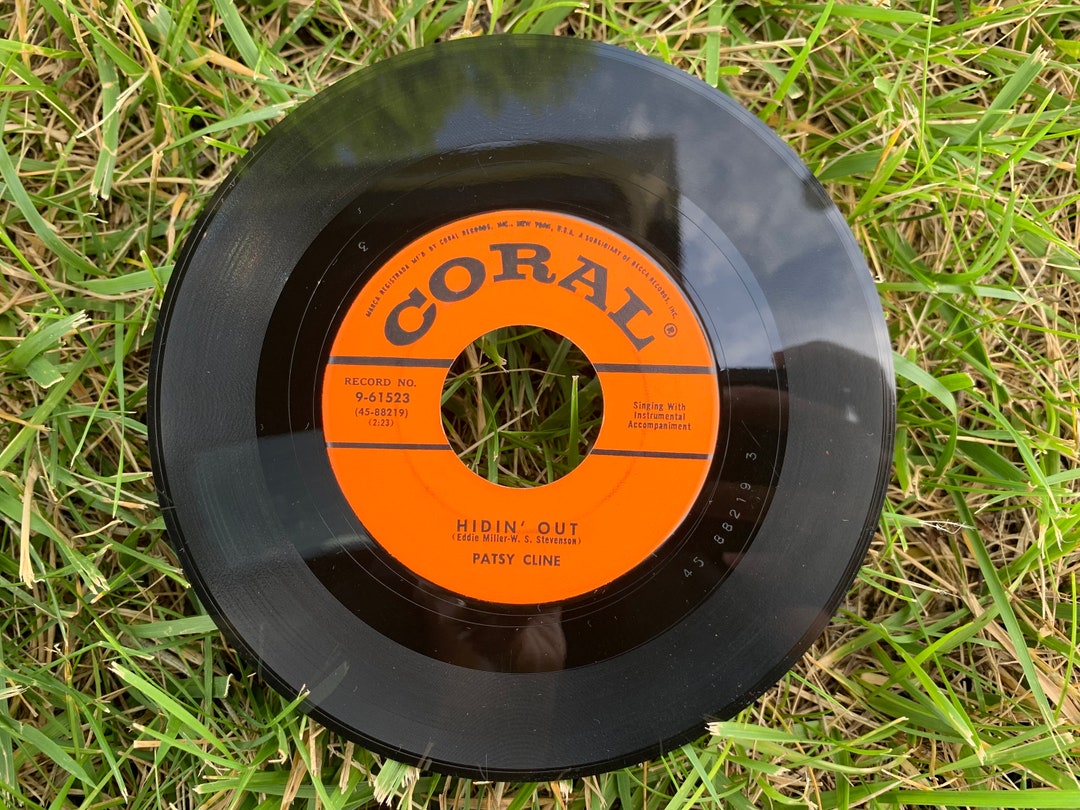 Patsy Cline Hidin' Out Turn the Cards Slowly Coral 9-61523, 1955 ...