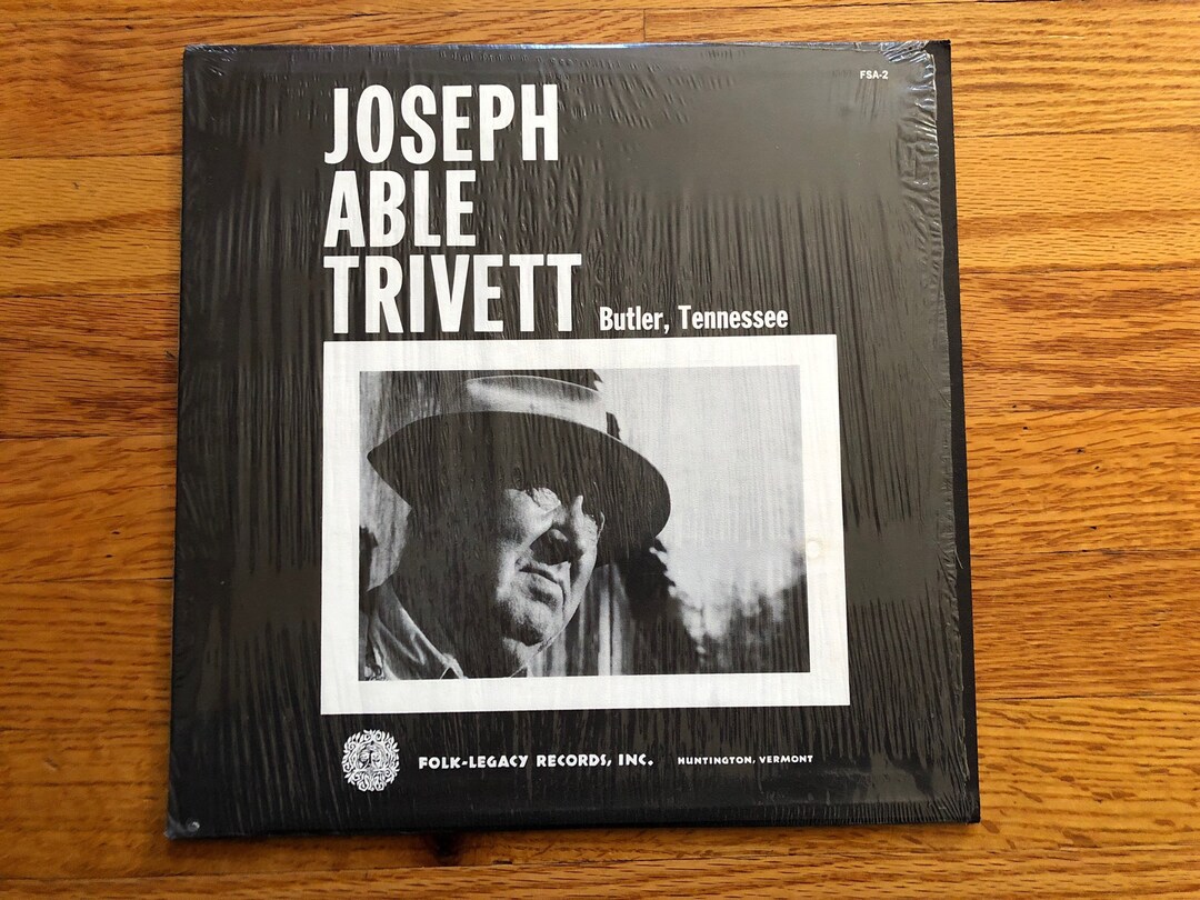 Joseph Able Trivett, Butler Tennessee, Vintage Vinyl Record, 1962 Folk ...