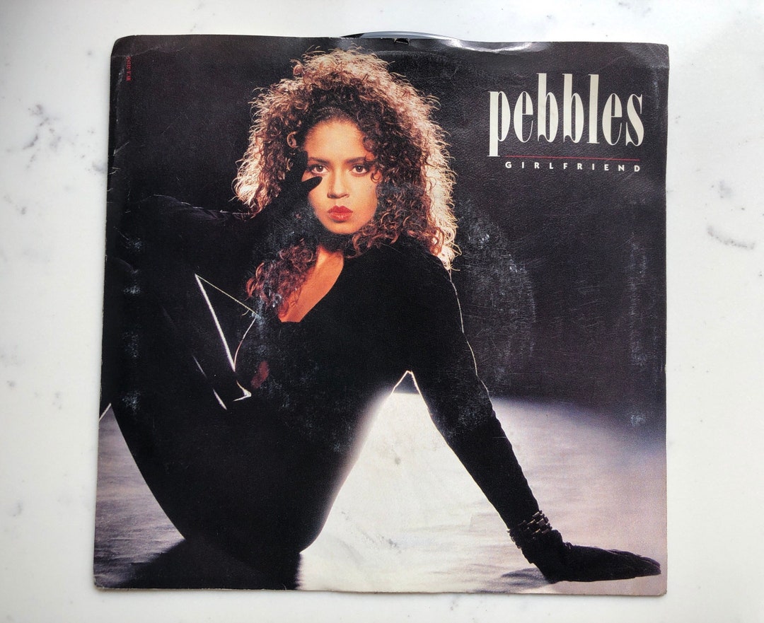 Pebbles Girlfriend Single 7” 45 Rpm MCA 53185 1987 Vintage Vinyl 45 Rpm ...