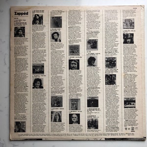 Zapped • Bizarre Records PRO 368 • Vintage Psych Records • Alice Cooper ...