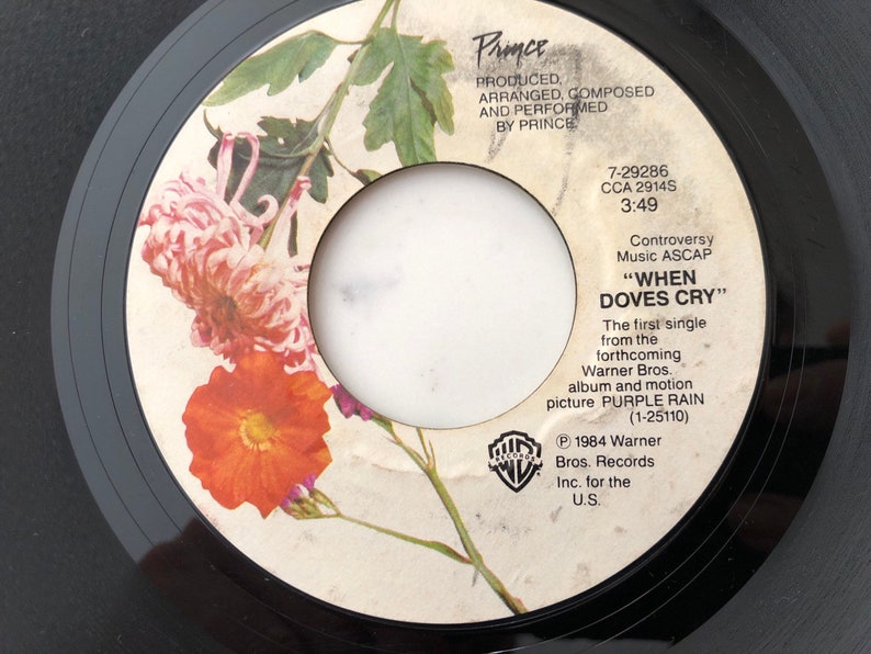 Prince and the Revolution, When Doves Cry, 17 Days, 7 Inch, 1980s ...