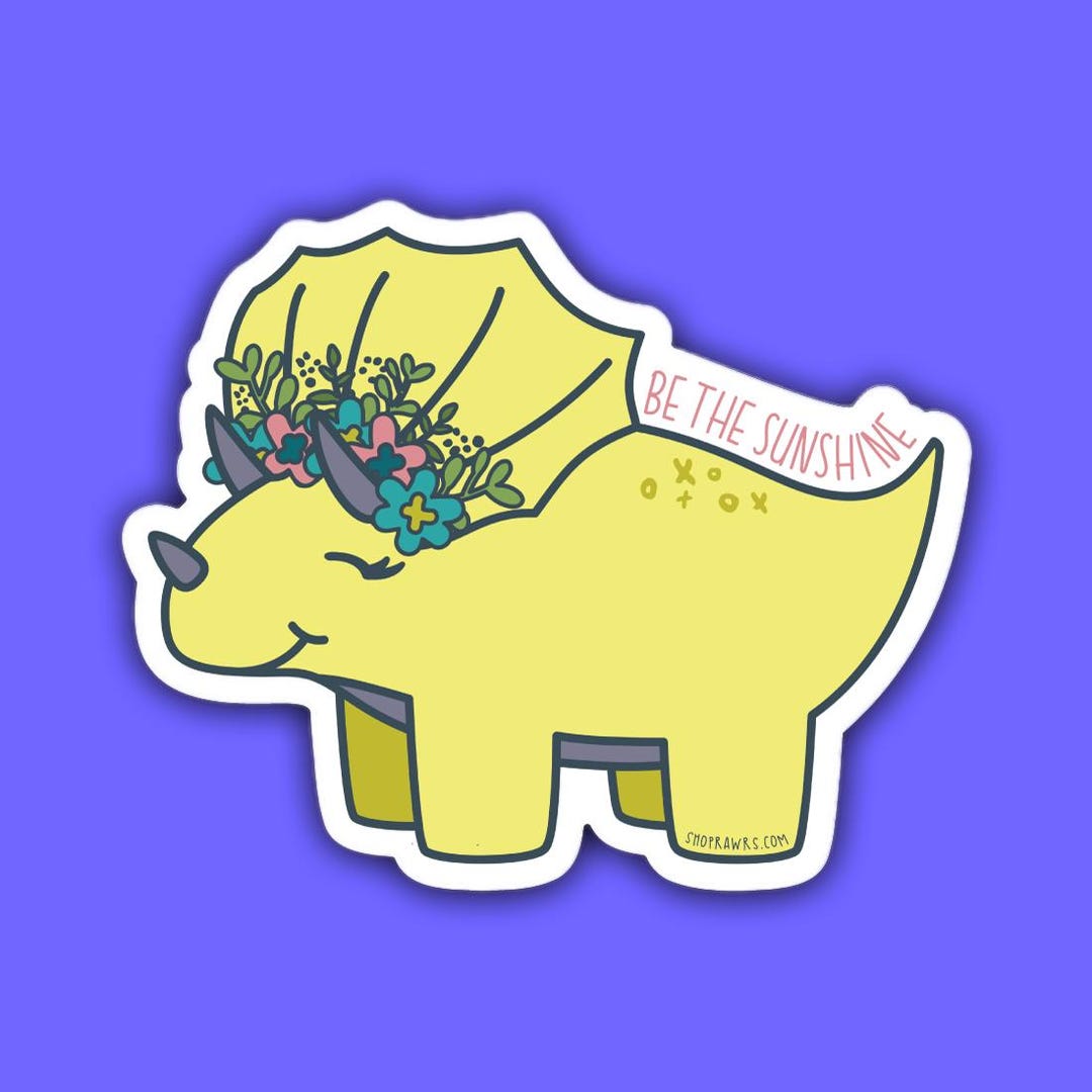 Be the Sunshine Sticker - Etsy