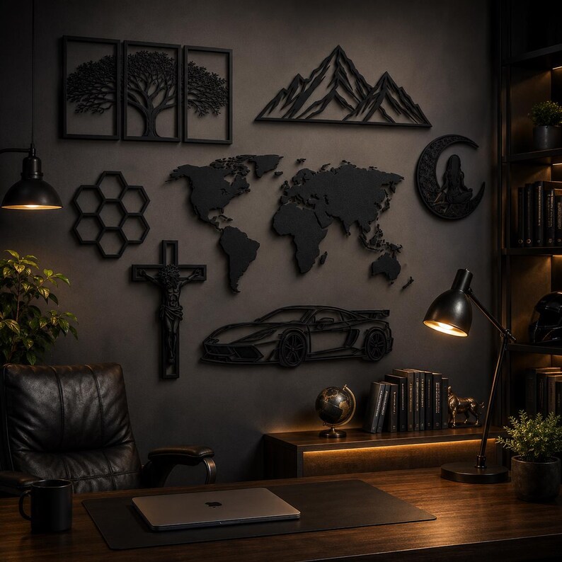 100+ 3D Wall Art STL Bundle – Modern Geometric, Nature, Car Designs ...