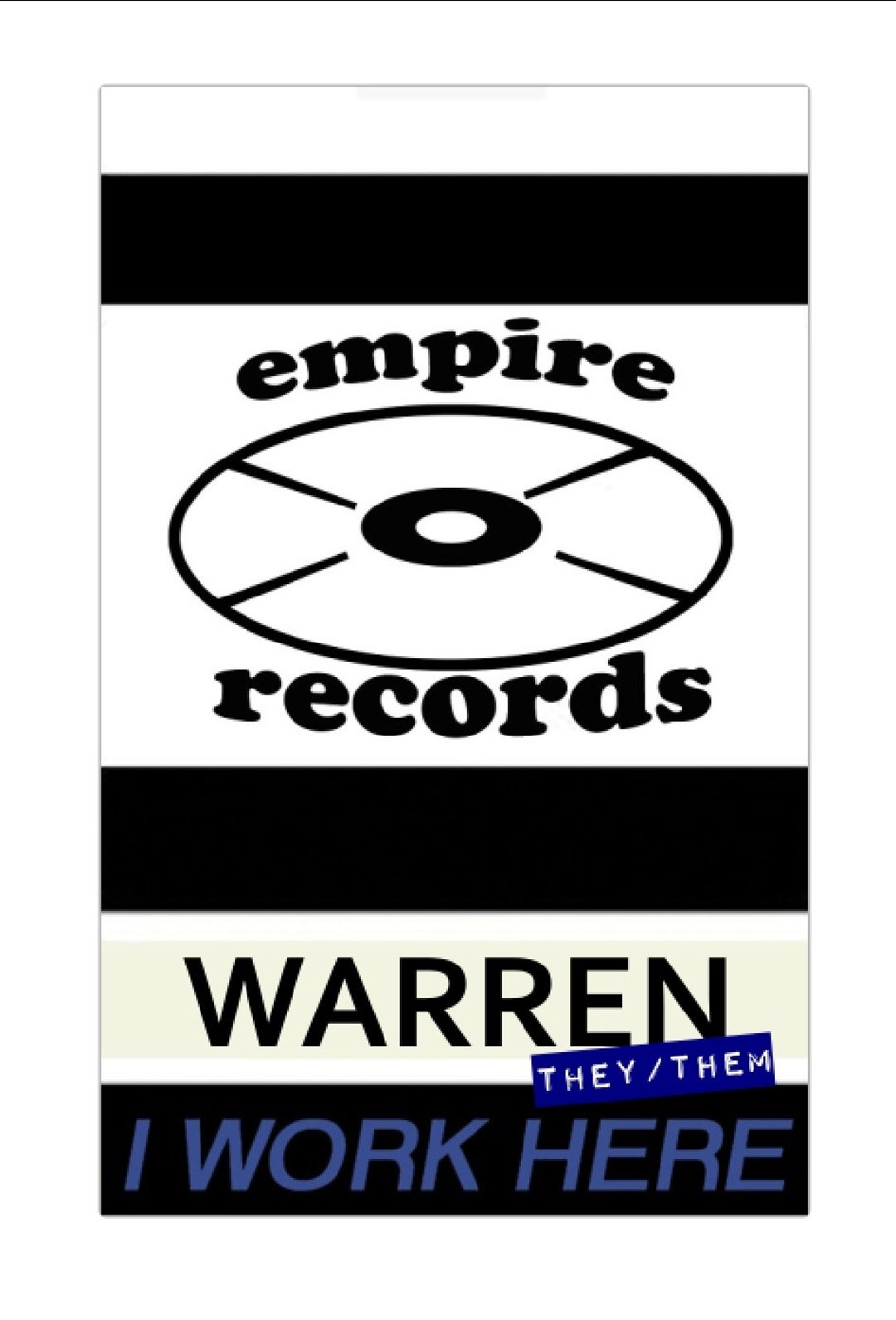 Empire Records Name Tag - Etsy