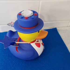 Rubber Ducks Uncle Sam Patriotic Red White & Blue Ducks Election Day - Etsy