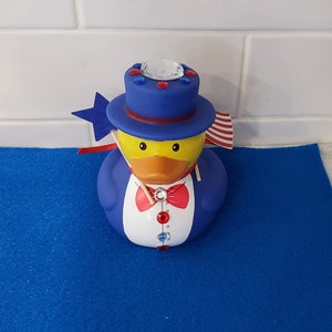 Rubber Ducks Uncle Sam Patriotic Red White & Blue Ducks Election Day - Etsy